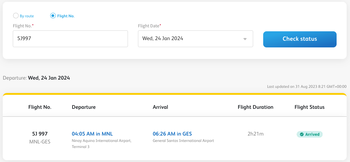 How to Check Cebu Pacific Flight Status - Complete Guide