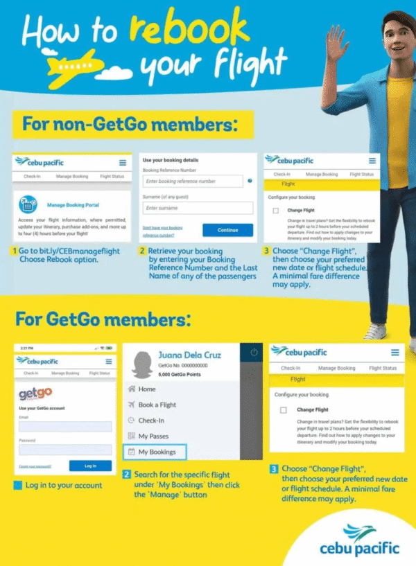 Cebu Pacific Flight Rebooking: Quick Steps to Manage Your Trip